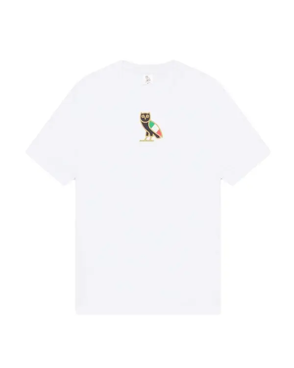 OVO Italy Classic Owl T-shirt - White