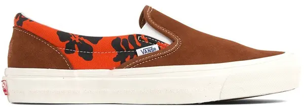 VANS Slip-on Sneakers - Leather Brown/hawaiian