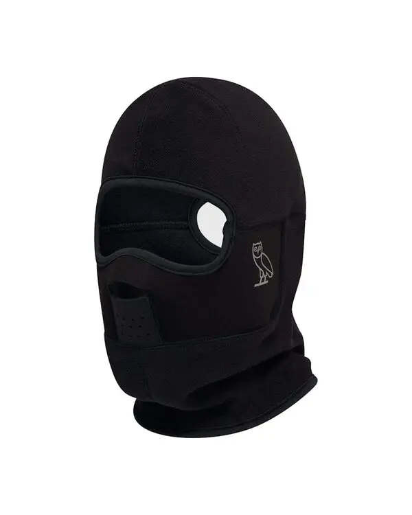 OVO Reflective Owl Fleece Balaclava - Black