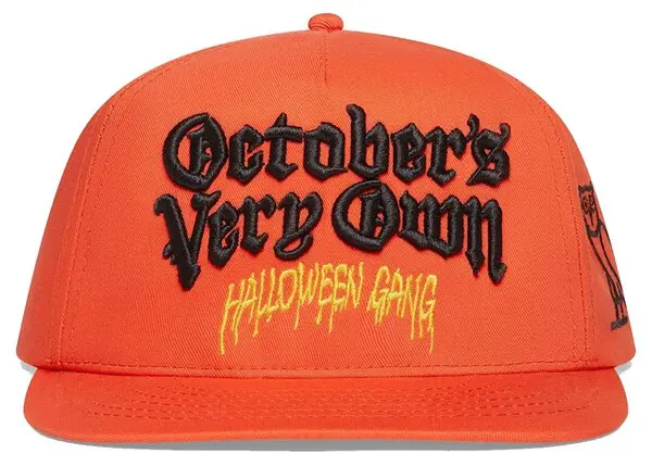 OVO Halloween Gang Trucker Cap - Orange