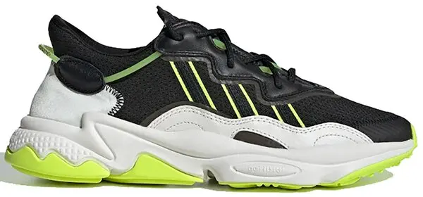 Adidas Ozweego Sneakers - Core Black/running White/solar Yellow