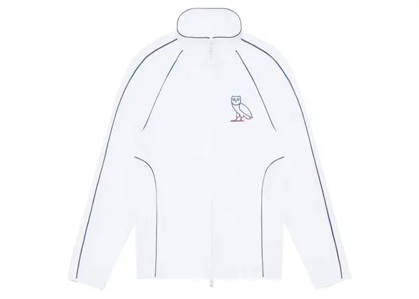 OVO Reflective Piping Jacket - White