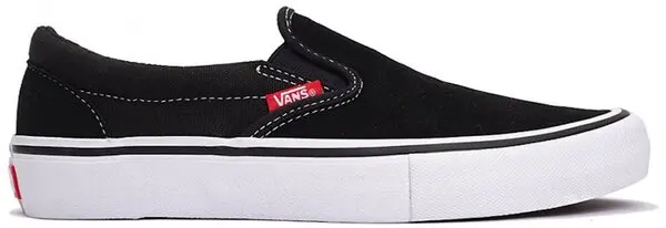 VANS Slip-on Pro Sneakers - Black/white/gum