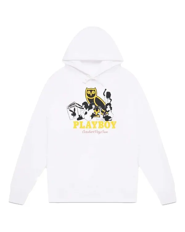 OVO Playboy Pinup Hoodie - White
