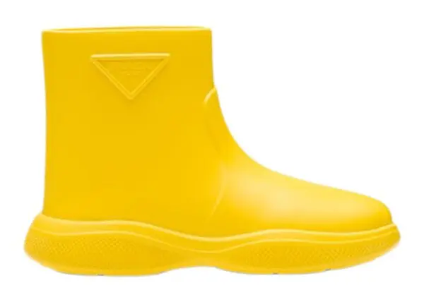 Prada Rubber Rain Booties