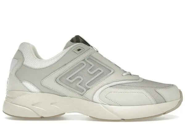 Fendi Faster Sneakers - White Grey