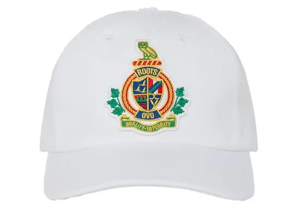 OVO Roots Crest Cap - White