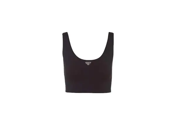 Prada Stretch Jersey Top