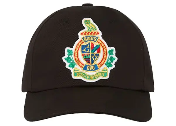 OVO Roots Crest Sportcap - Black