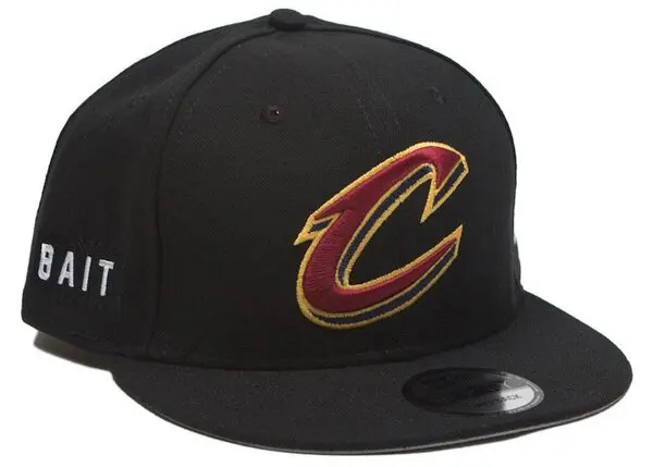 New Era X Bait Cleveland Cavaliers 9fifty Snapback Cap - Black