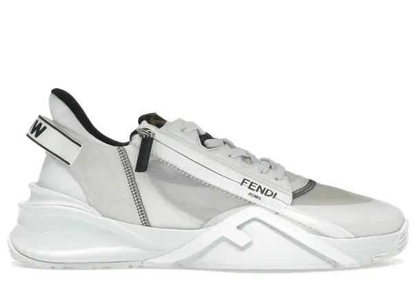 Fendi Nylon Low-top Sneakers