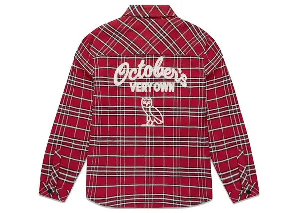 OVO Sherpa Lined Flannel Jacket