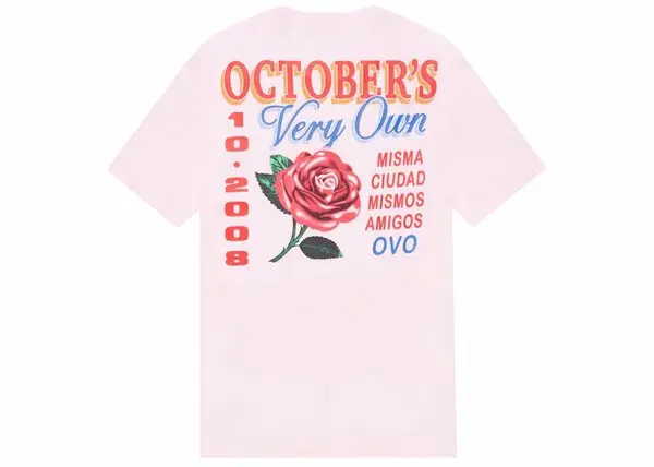 OVO Rose T-shirt - Pink