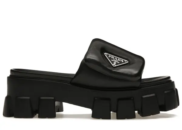 Prada Soft Padded 55mm Strap Sandals