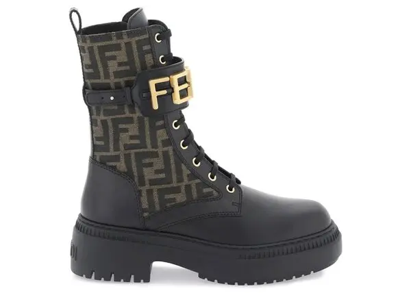 Fendi Fendigraphy Ff Print Boots