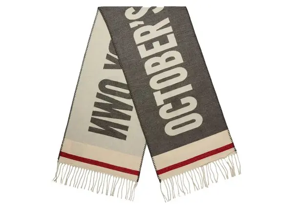 OVO Roots Cabin Scarf - Heather Grey
