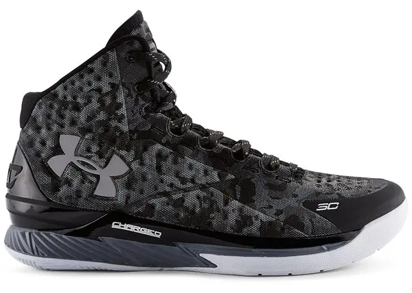 Under Armour Ua Curry 1 Mi30in High-top Sneakers - Black/graphite