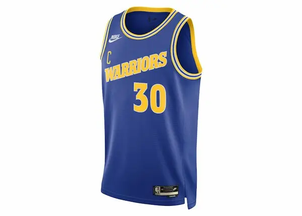 Nike Nba Golden State Warriors Stephen Curry Drifit Jersey - Blue