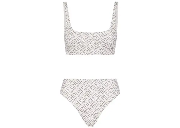 Fendi X Skims Reversible Two-piece Swimsuit - Connecticut