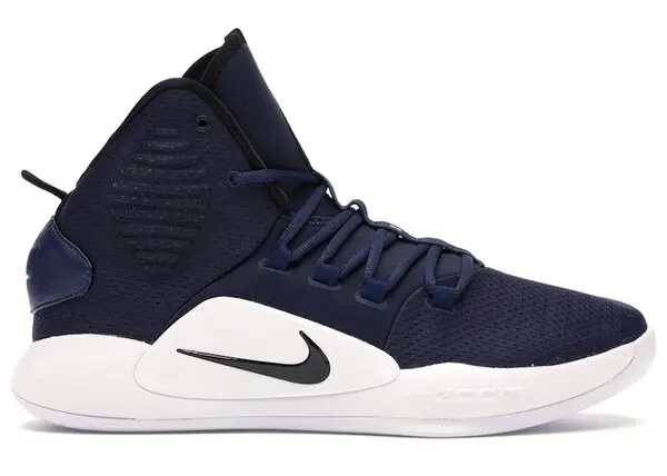 Nike Hyperdunk X Tb Sneakers - Midnight Navy Blue/white/black