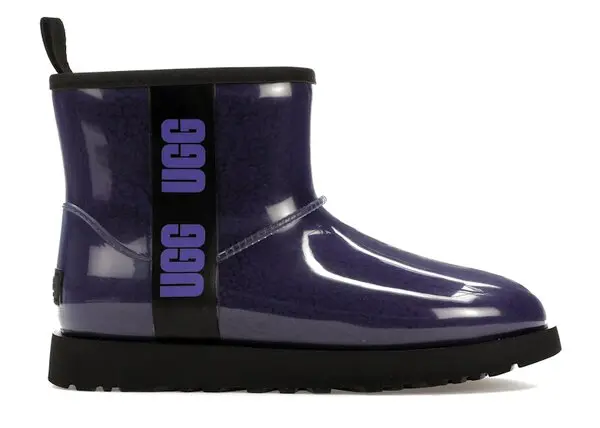 UGG Classic Clear Mini Boots - Violet Night/black