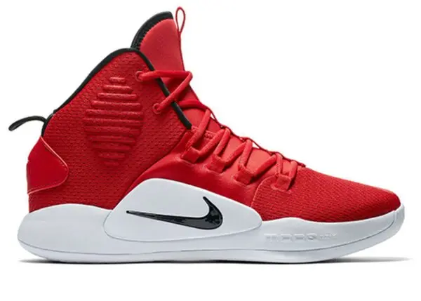 Nike Hyperdunk X Sneakers - University Red/white/black