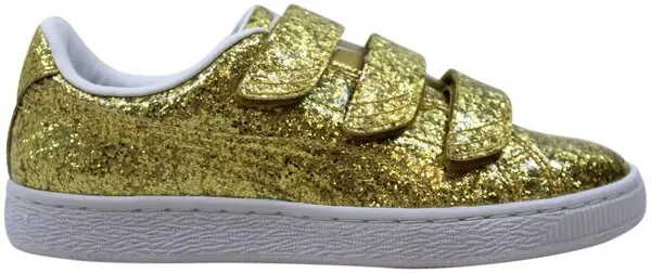 PUMA Basket Strap Glitter Sneakers