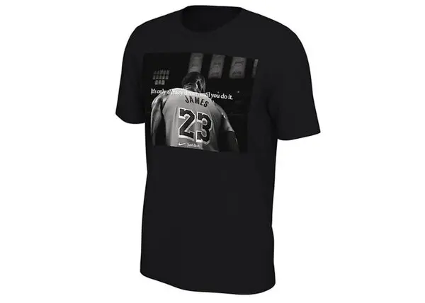 Nike Nba L.a. Lakers Lebron James Just Do It T-shirt