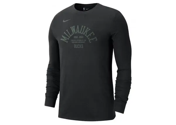 Nike Nba Milwaukee Bucks Courtside Longsleeve