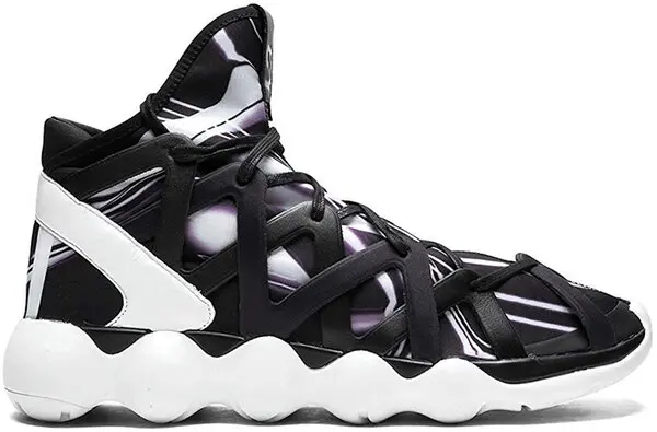 Adidas Y-3 Kyujo High Sneakers - Black/purple/white