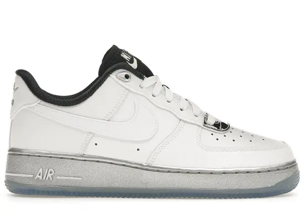 Nike Air Force 1 '07 Se Chrome Sneakers - White/metallic Silver