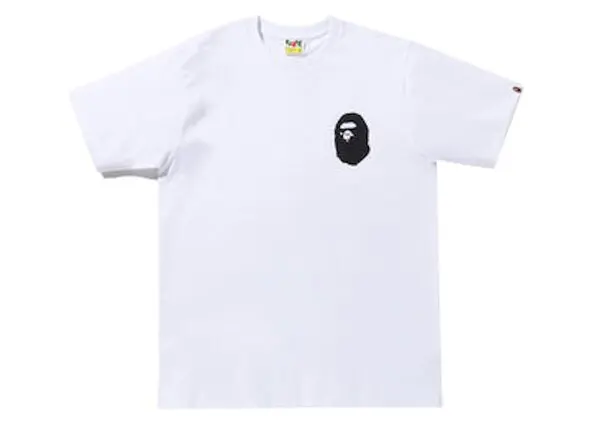 A BATHING APE Happy New Year Classic Tee Shirt - White