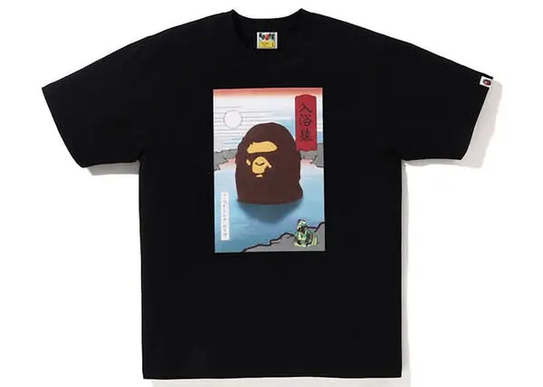 A BATHING APE Japan Exclusive Japan Souvenir #1 Tee Shirt - Black