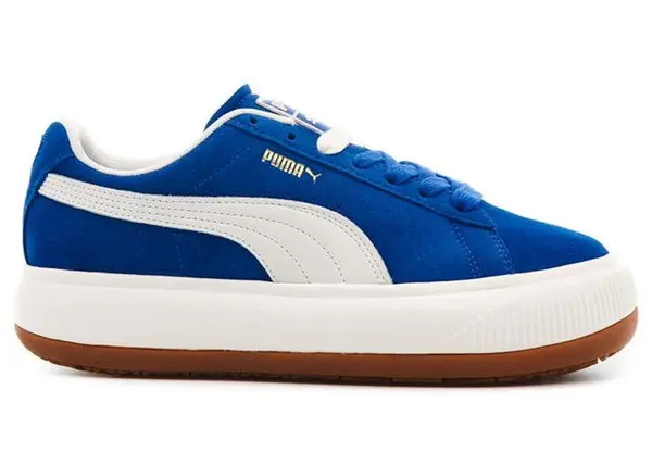 PUMA Suede Mayu Up Gum Sneakers - Lapis Blue/marshmallow