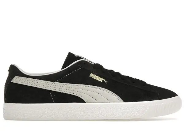 PUMA Suede Vintage Blackin Black/ White - Puma Black/puma White