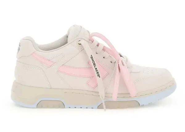 Off-White Out Of Office Sneakers - Beige/pale Pink