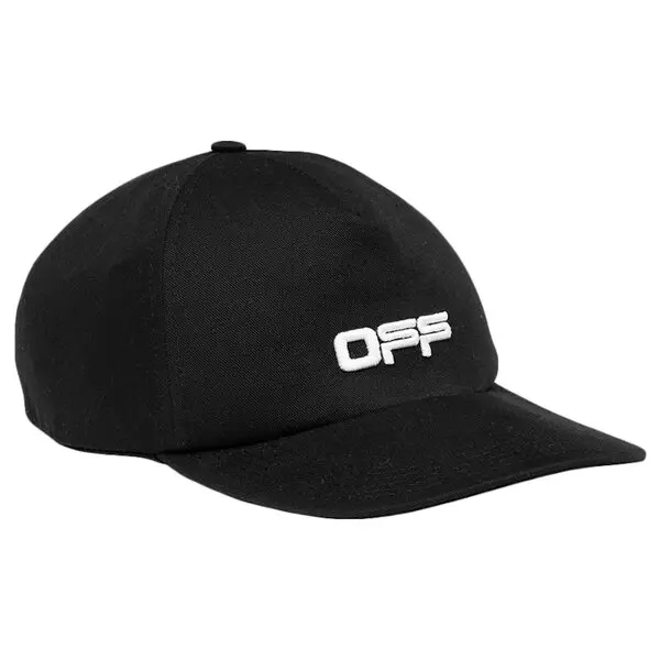 Off-White Printed Baseball Cap - Black/white