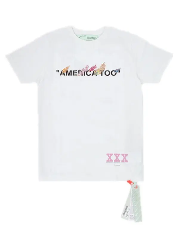 Off-White Off Murakami America Too Tee Shirt - White