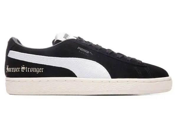 PUMA Suede Lauren London Forever Stronger Sneakers - Black/whisper White