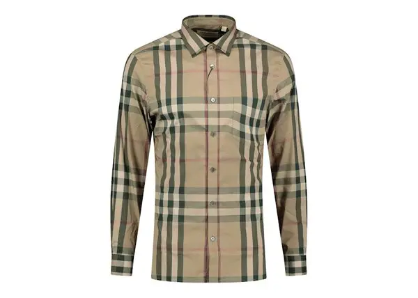 Burberry Classic Check Shirt - Pebble