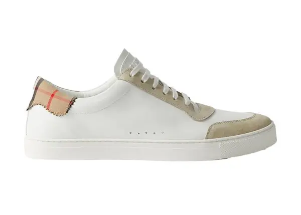 Burberry Cotton Check Sneakers