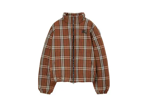 Burberry Check Puffer Jacket