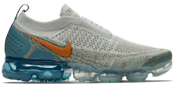 Nike Air Vapormax Moc 2 Sneakers - Light Silver/campfire Orange/dark Stucco