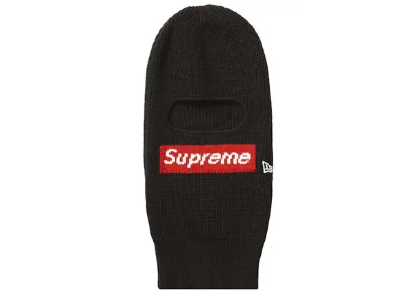 Supreme New Era Box Logo Balaclava - Black