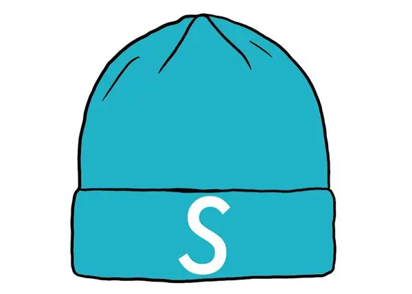 Supreme Swarovski S Logo Beanie - Teal