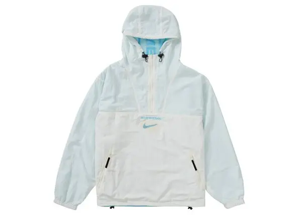 Supreme Nike Jewel Reversible Ripstop Anorak - Light Blue