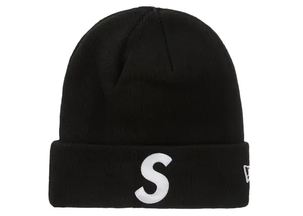 Supreme New Era S Logo Beanie - Black