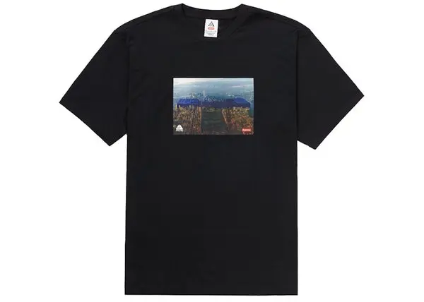 Supreme Nike Acg Grid Tee Shirt - Black