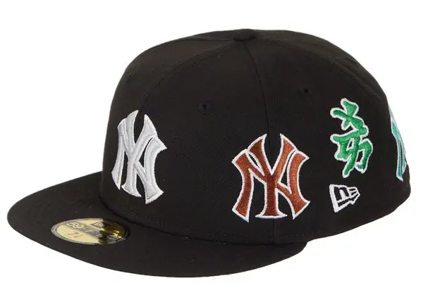 Supreme New York Yankees Kanji New Era Fitted Cap - Black