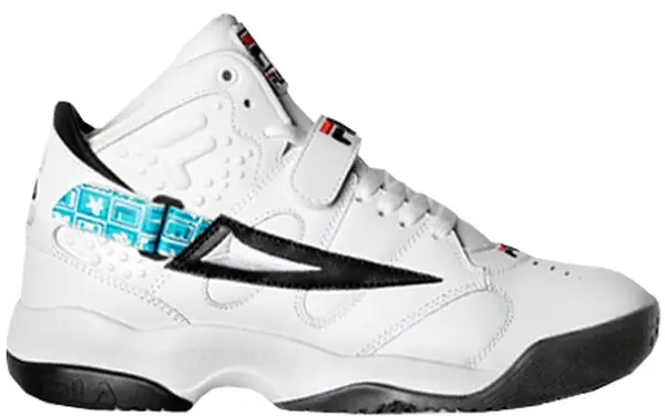 FILA Spoiler Grant Hill Draft Day Sneakers - White/black